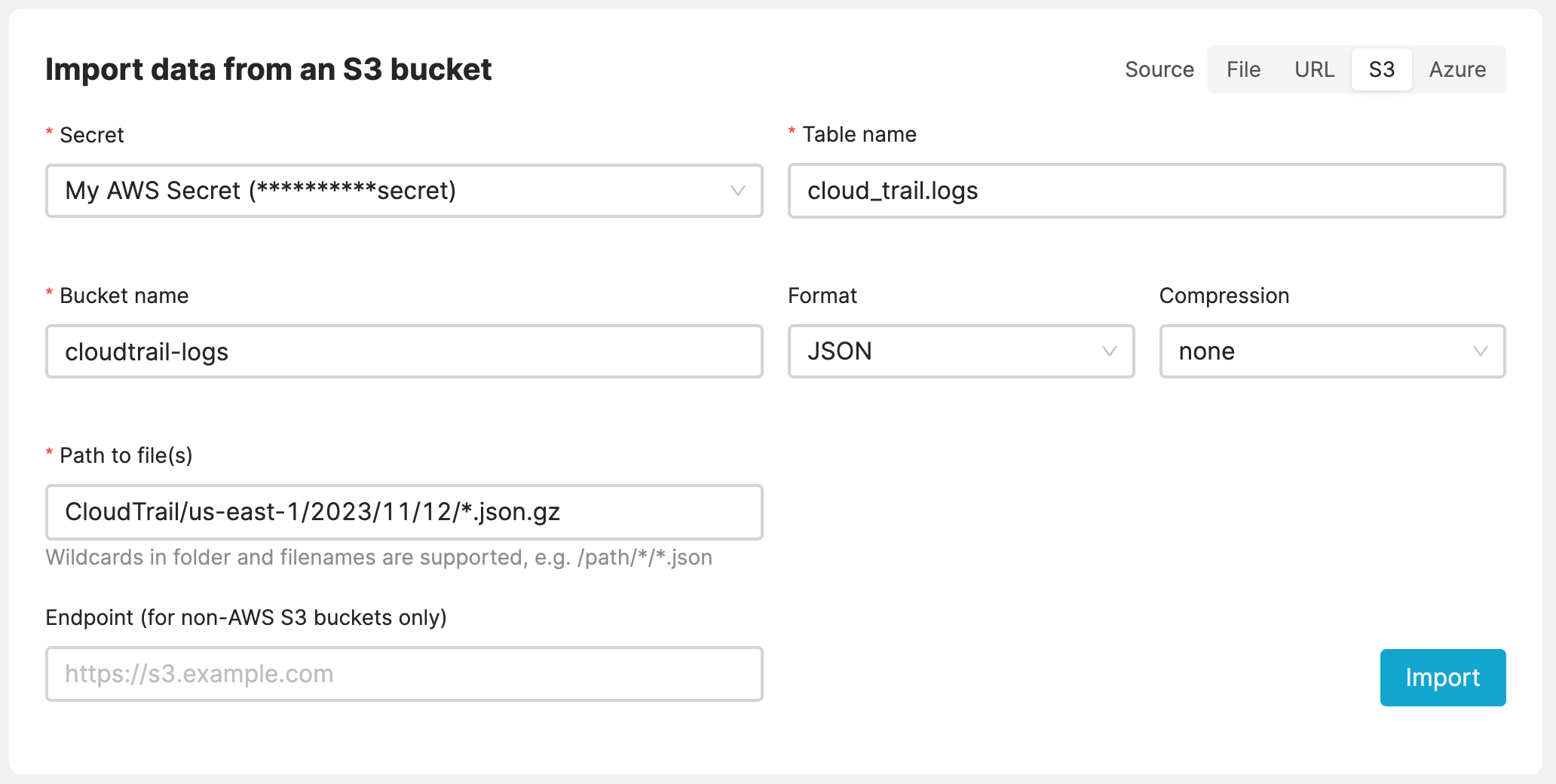 CrateDB Blog | Seamless Data Ingestion: Exploring CrateDB Cloud's New Import Features